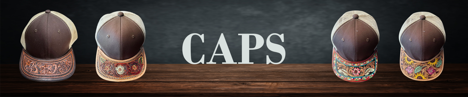 Shop Western & Boho Leather Caps for Women | Stylish Handcrafted ...